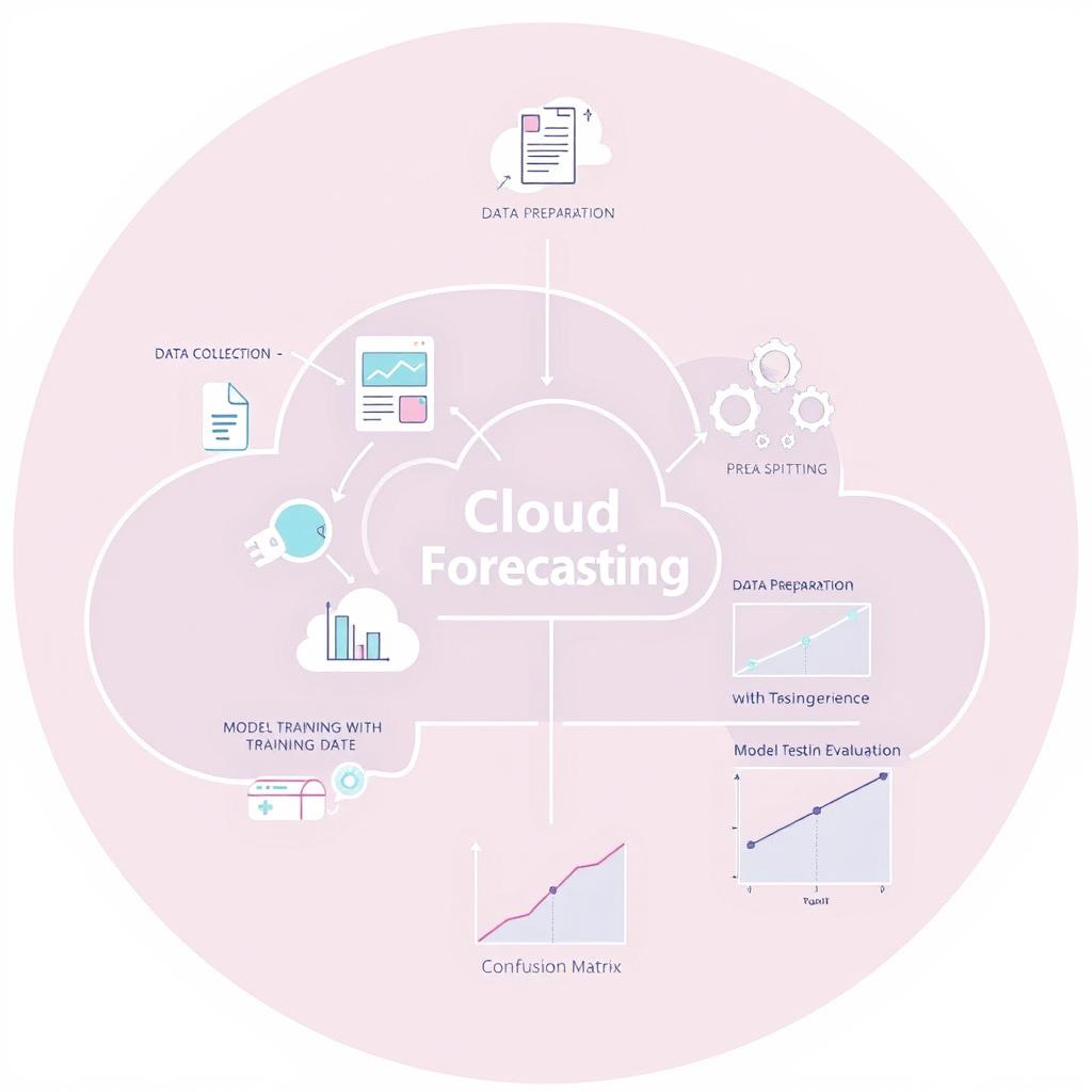 Visualizing Cloud Forecasting: A Step-by-Step Illustration