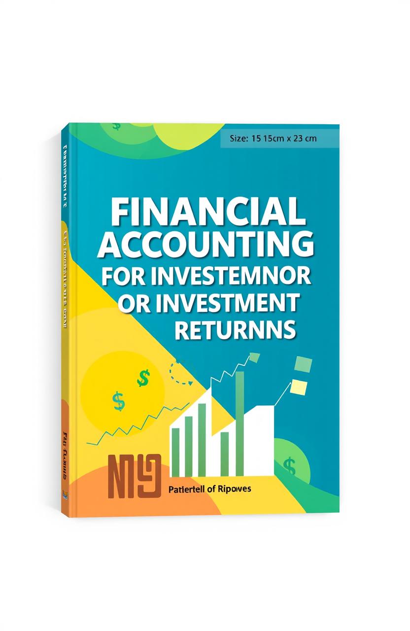 Modern Book Cover Design for 'Financial Accounting for Investment and ...