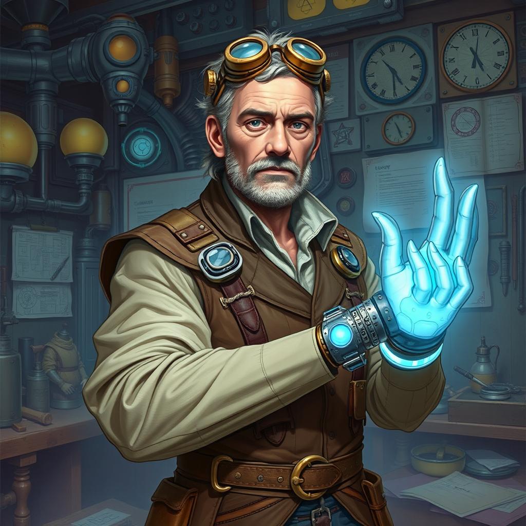 Futuristic Inventor in Dungeons and Dragons: The Ghost Glove