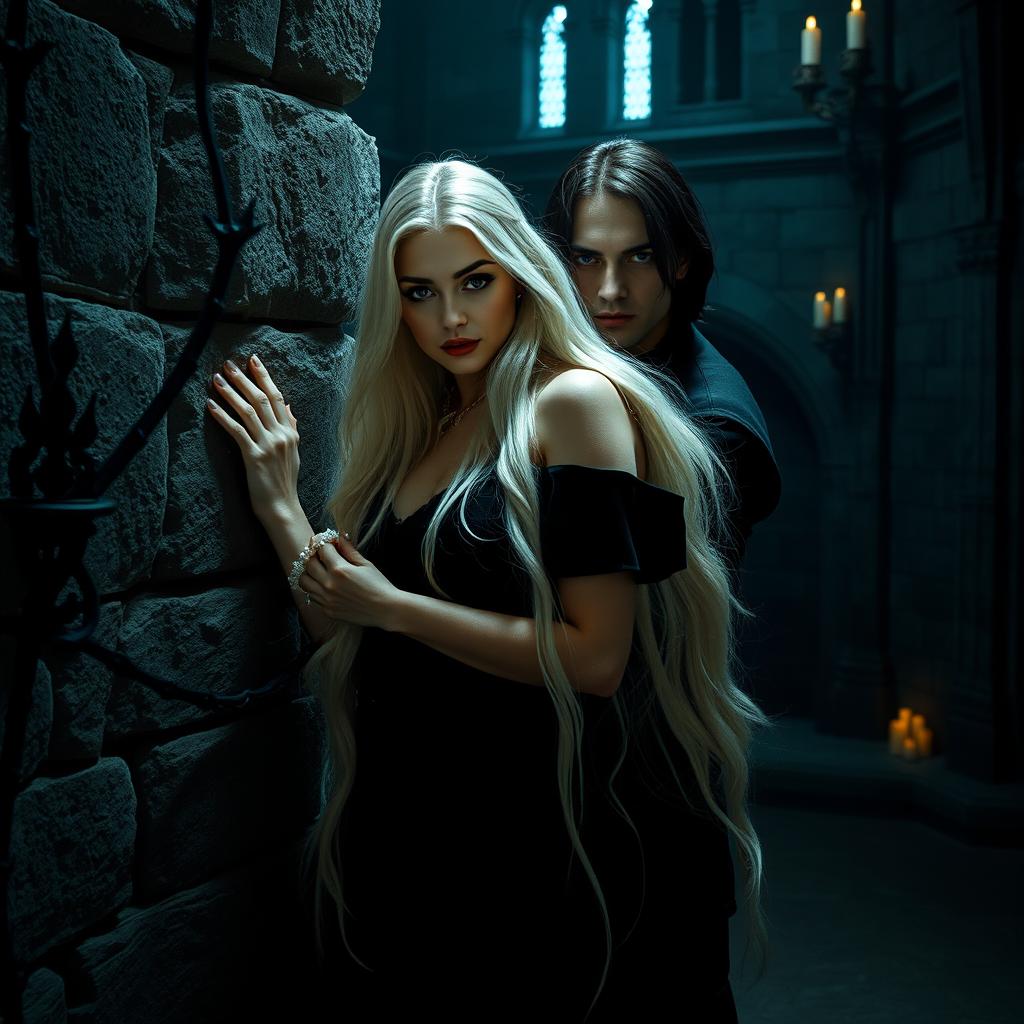 Enchanting Gothic Romance: A Majestic Castle Scene