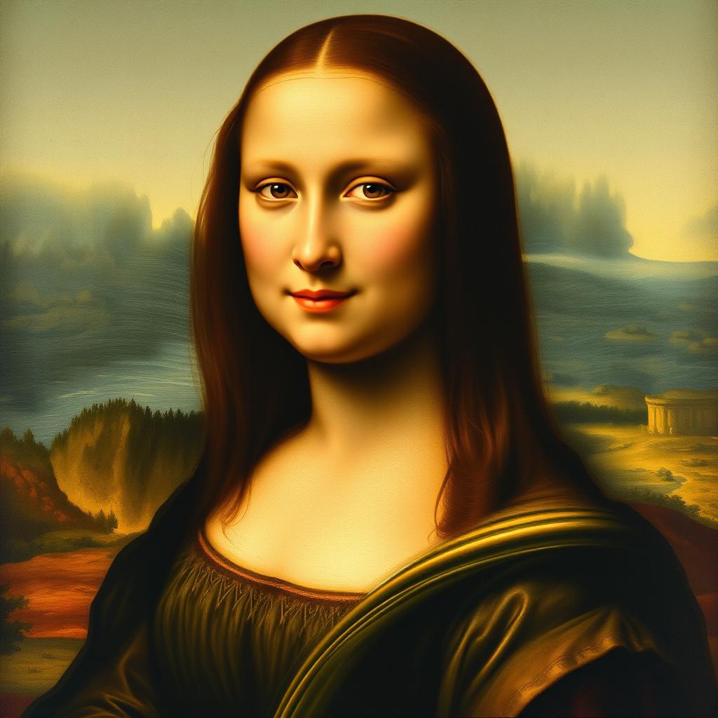 Modern Mona Lisa: A Contemporary Reinterpretation of Da Vinci's Masterpiece