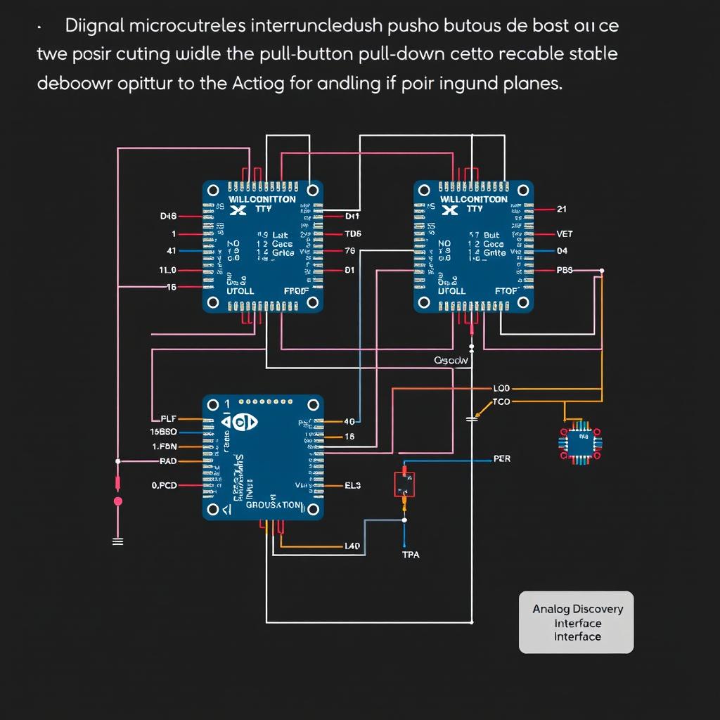Comprehensive Circuit Schematic for STM32 Microcontrollers with FreeRTOS Interrupt Handling
