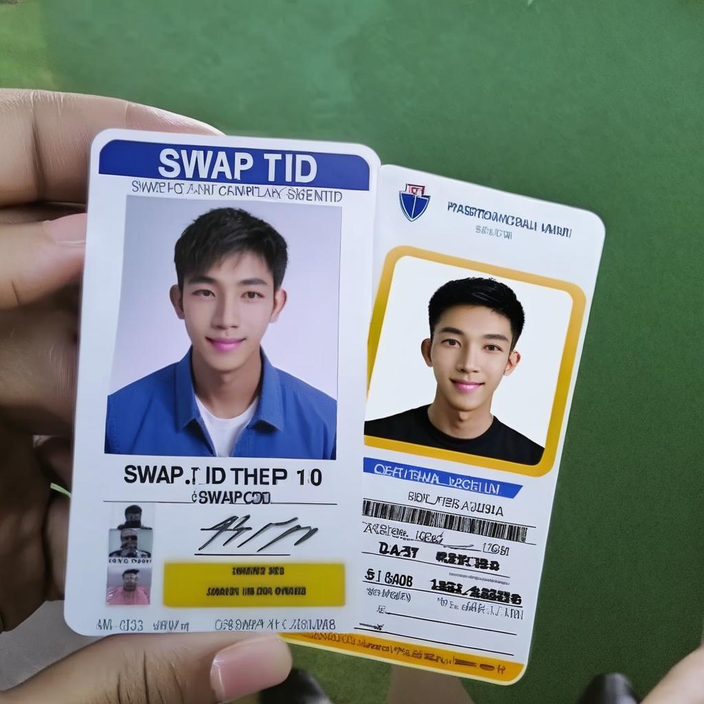 Exciting Student ID Card Swap: Zaiking and Jayruth's Fun Exchange