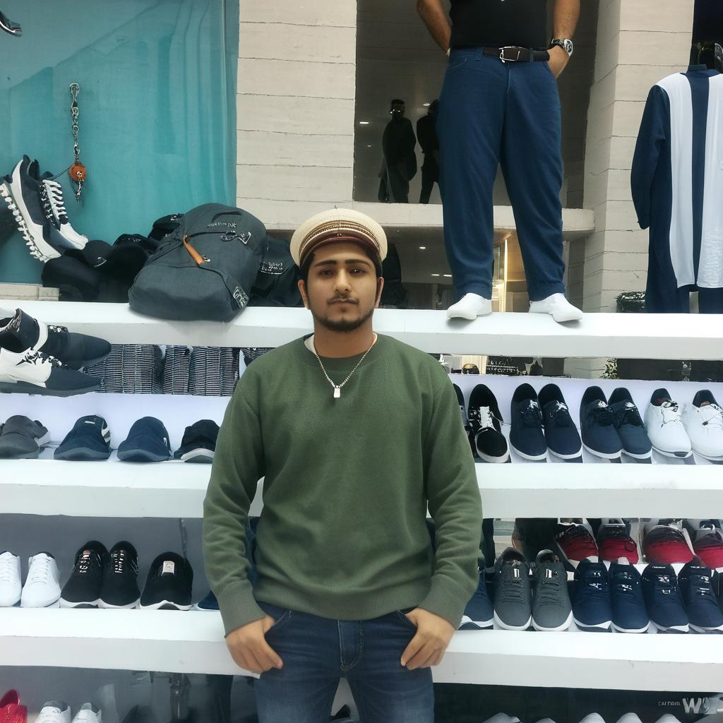 Explore Bahrain: Young Man Against the Stunning World Trade Center