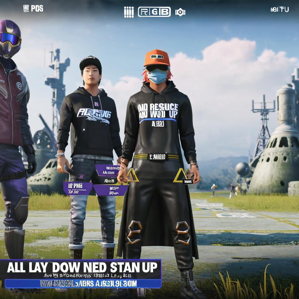 Epic Gaming Moment: Dynamic Trio in a Lush Virtual World