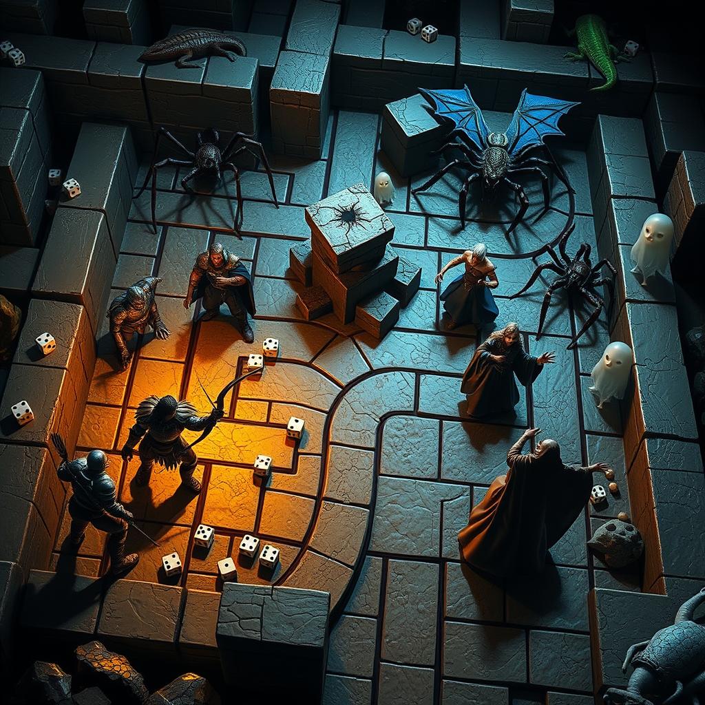 Enter the Enigma: Explore a Dark Labyrinth Board Game Adventure