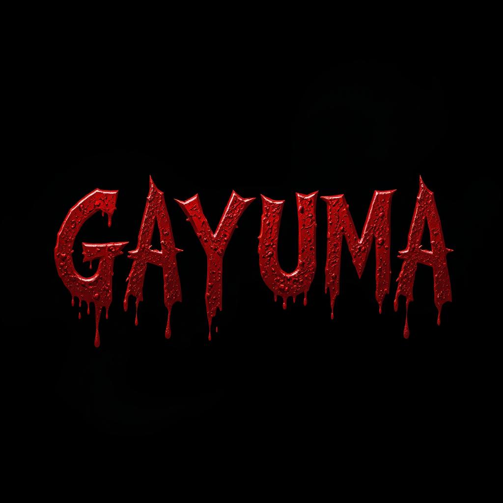 GAYUMA: Horror Film Aesthetic Image Designs