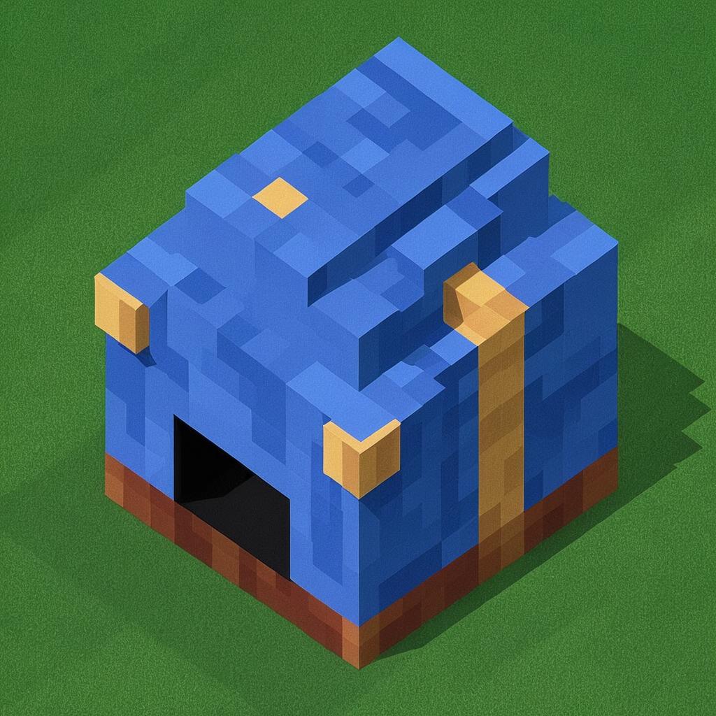 Pixel Art Tent Design – 32x32 Colorful Creations