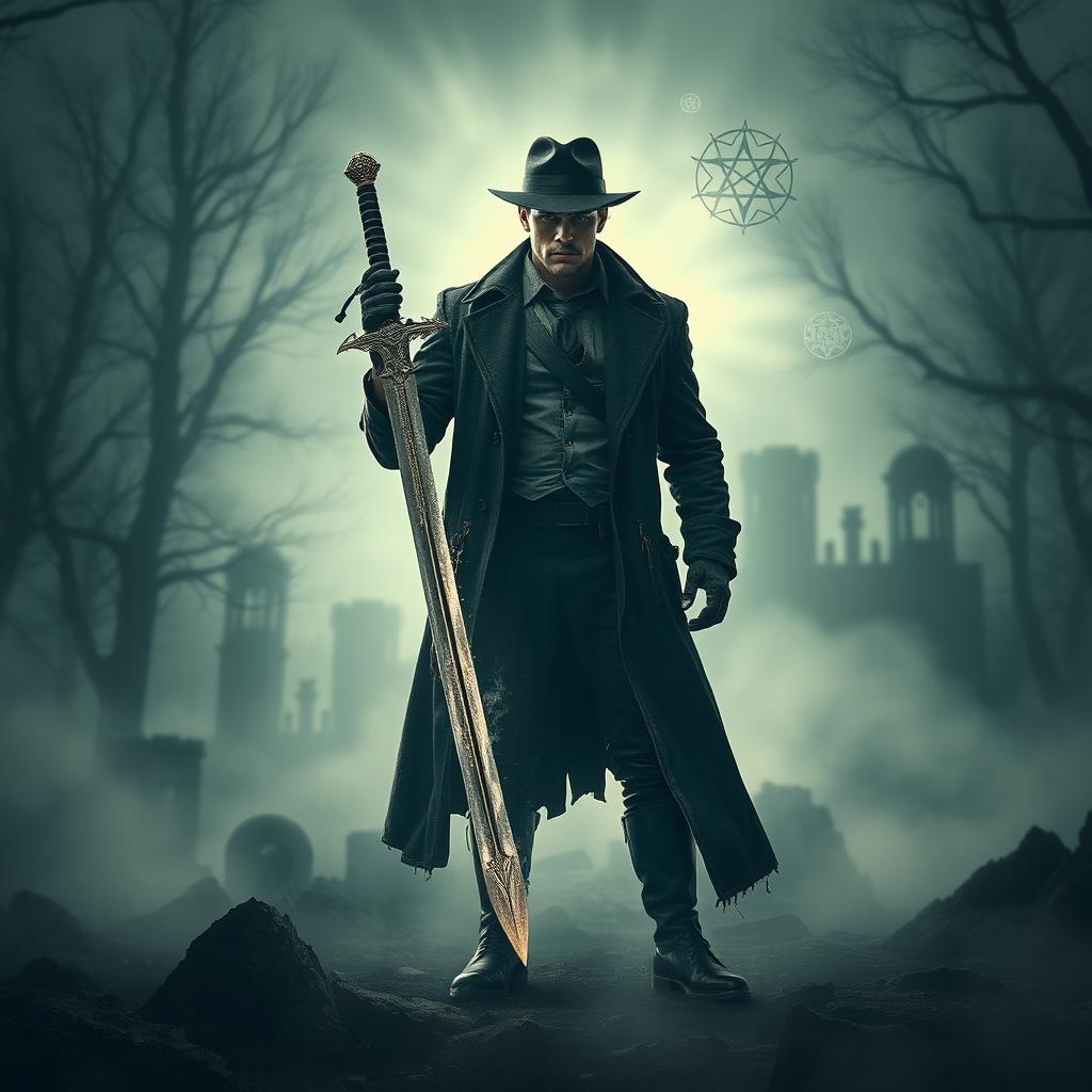 Fierce Warrior in Dark Fantasy: A 1920s Adventure Unveiled