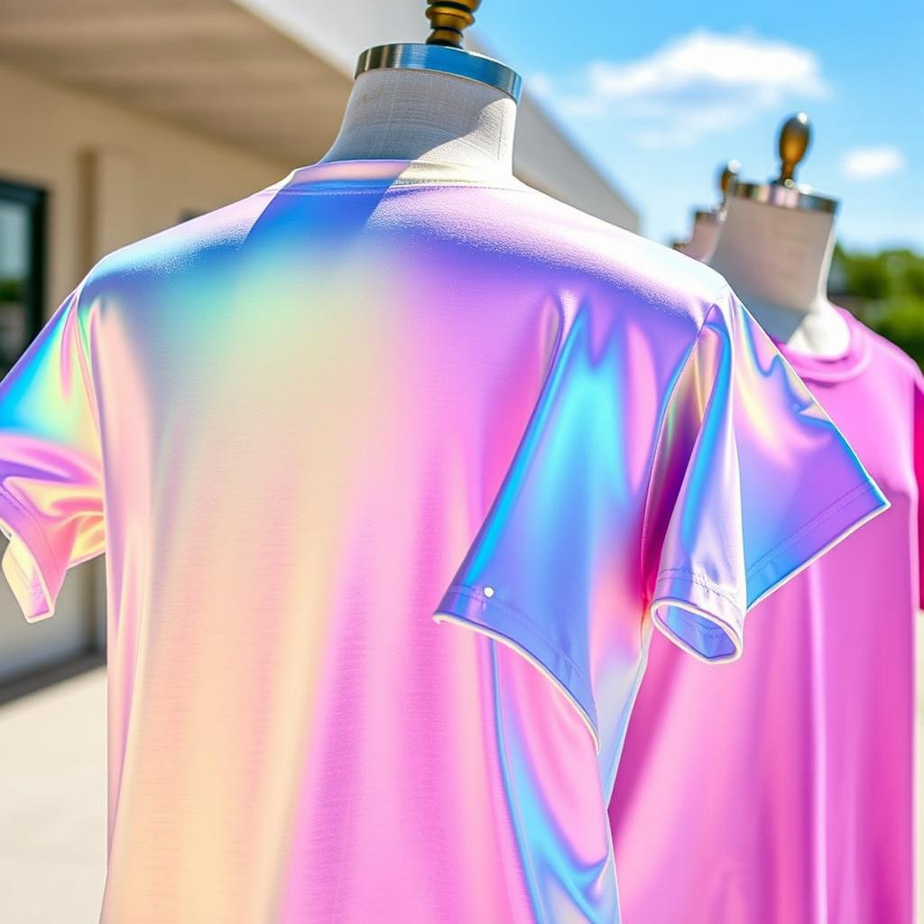 Vibrant Holographic T-Shirts for Ultimate Comfort | Idyllic