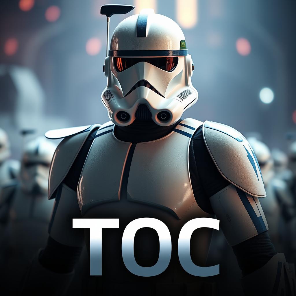 Cinematic Profile Picture of a Heroic Clone Soldier | TOC