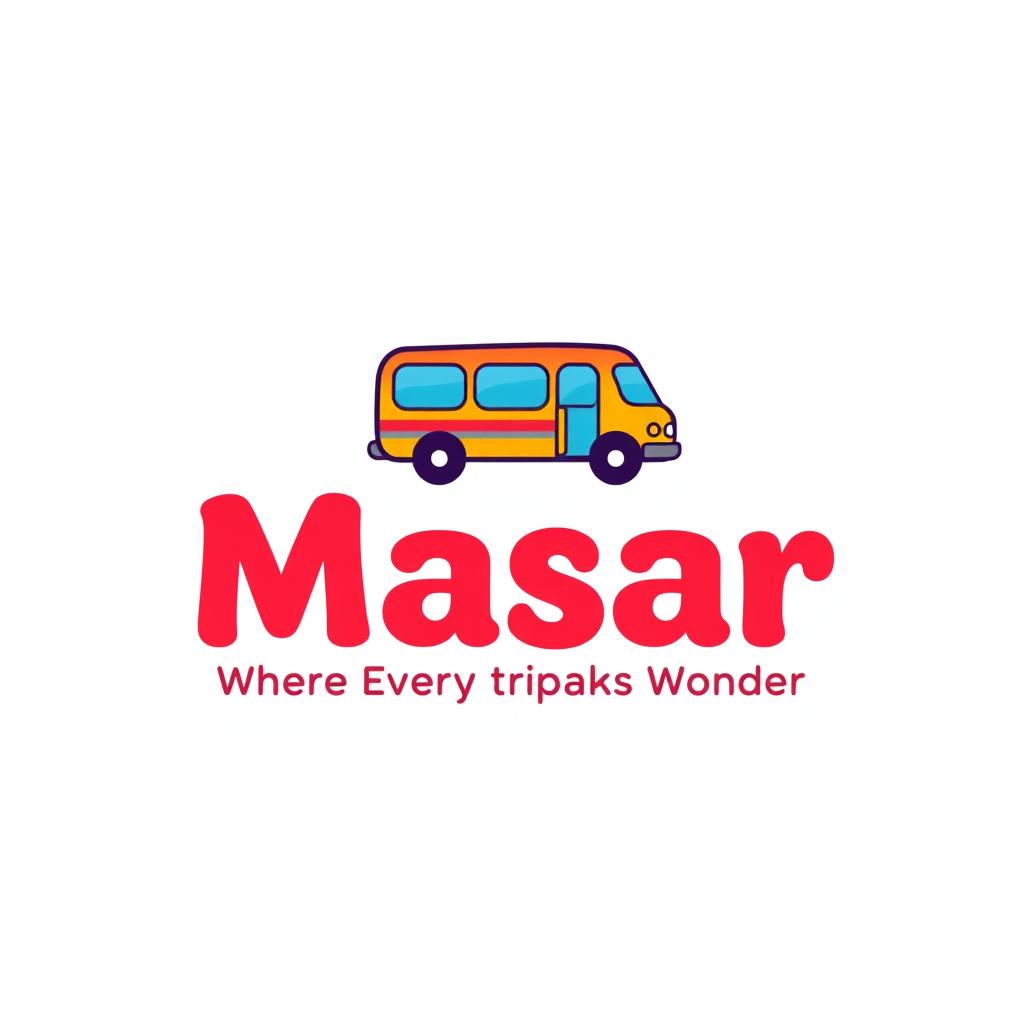Masar Logo Design - Where Every Trip Sparks Wonder