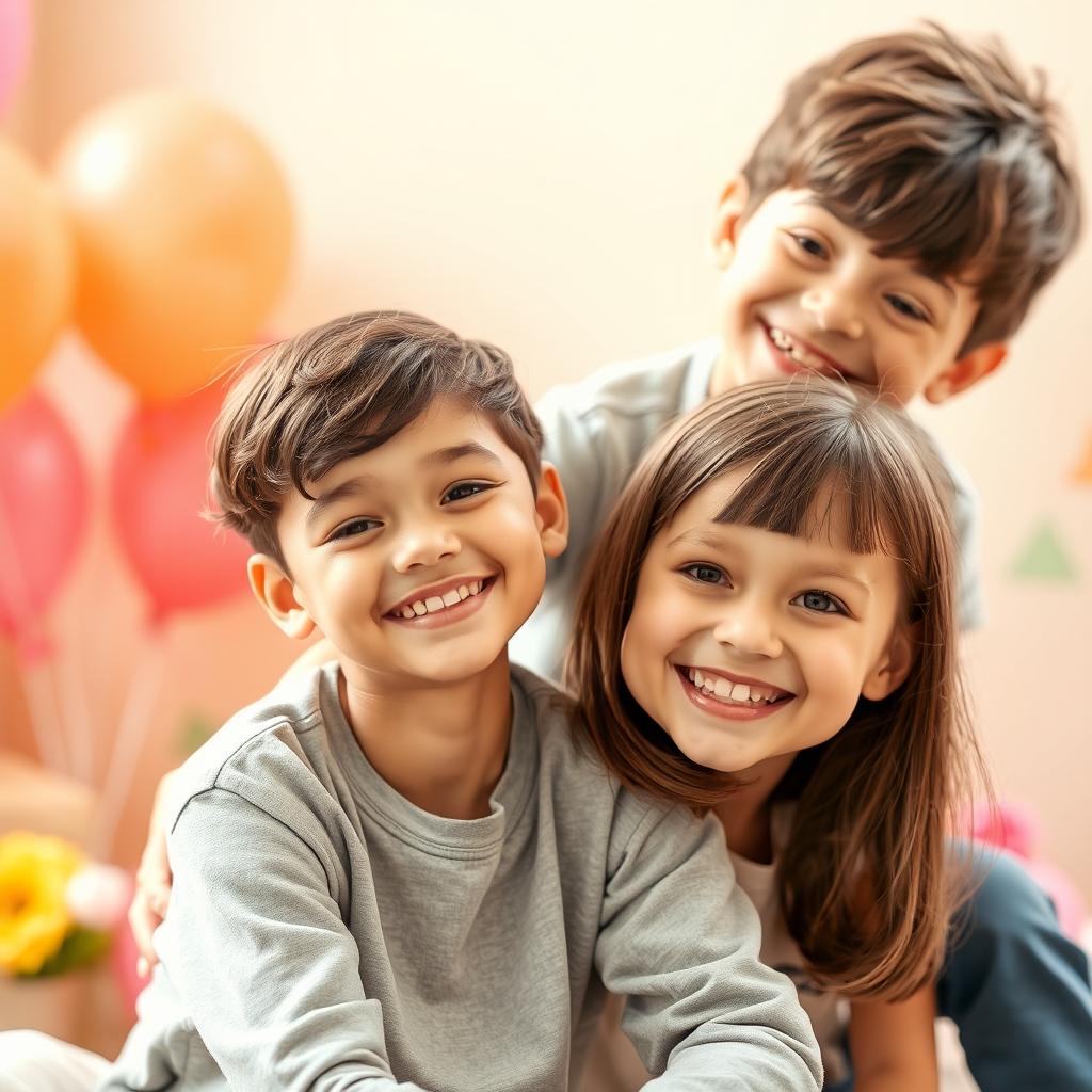 Heartwarming Scenes of Joyful Friendship and Celebration