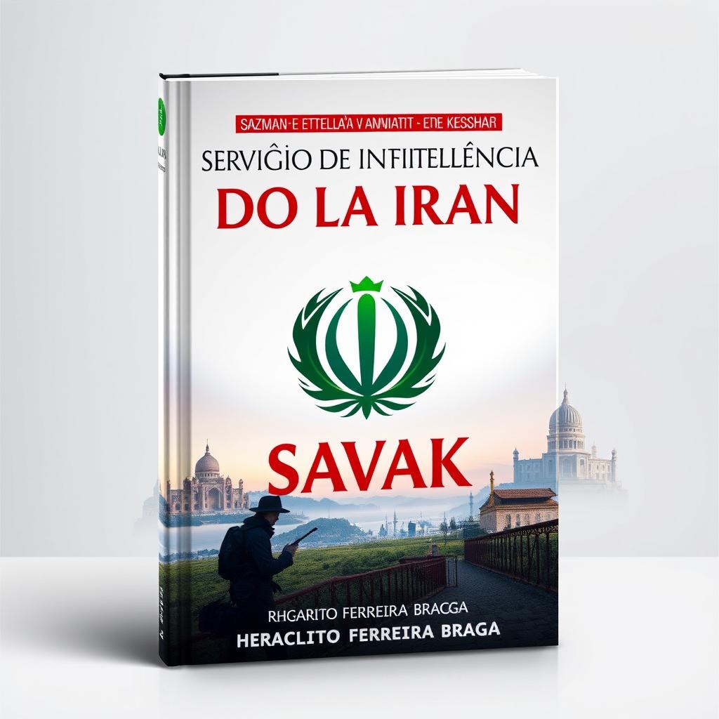 Book Cover Design for 'SERVIÇO DE INTELIGÊNCIA DO IRAN - SAVAK' by ...