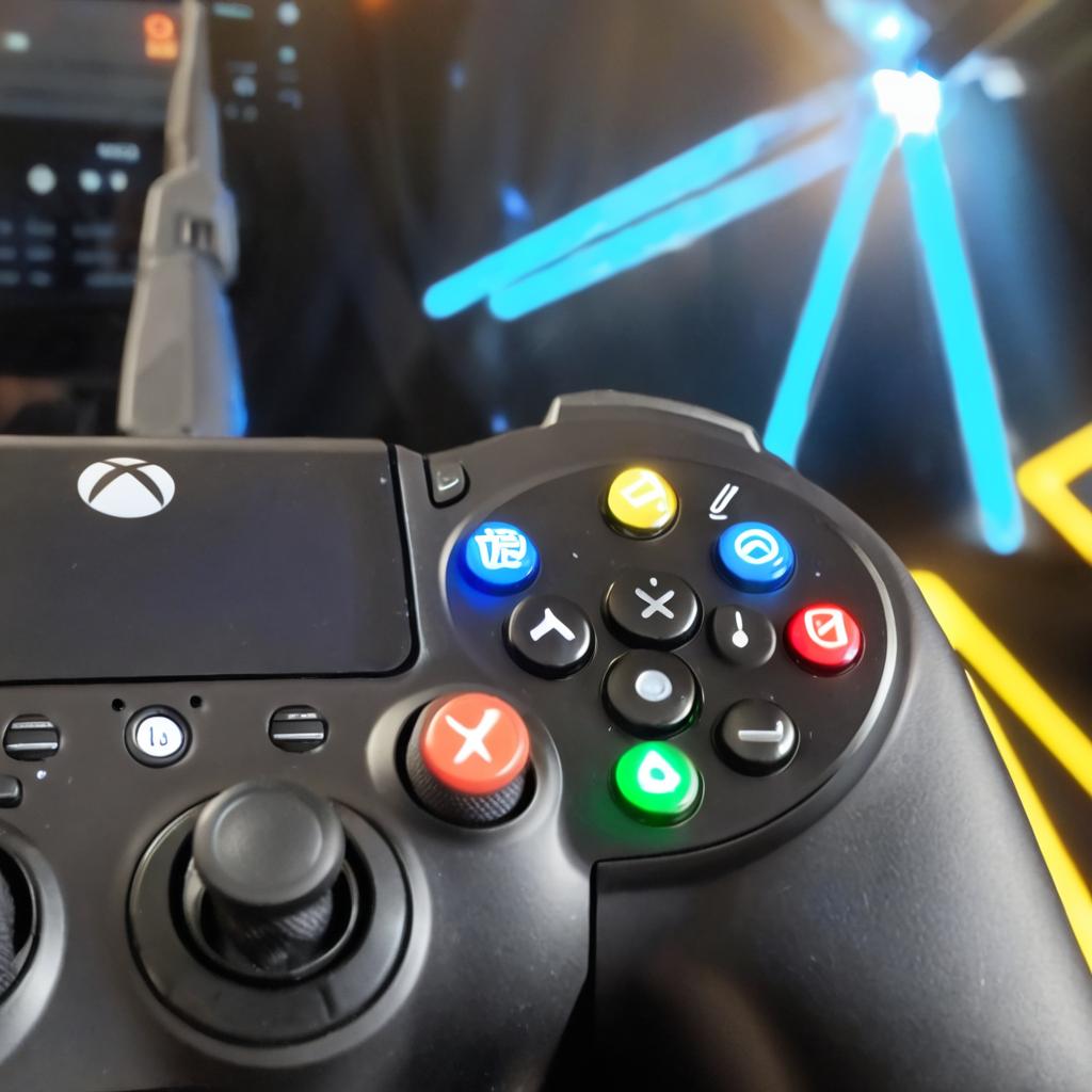 Stunning Close-Up of a New Xbox Controller - Vibrant Design & Detail