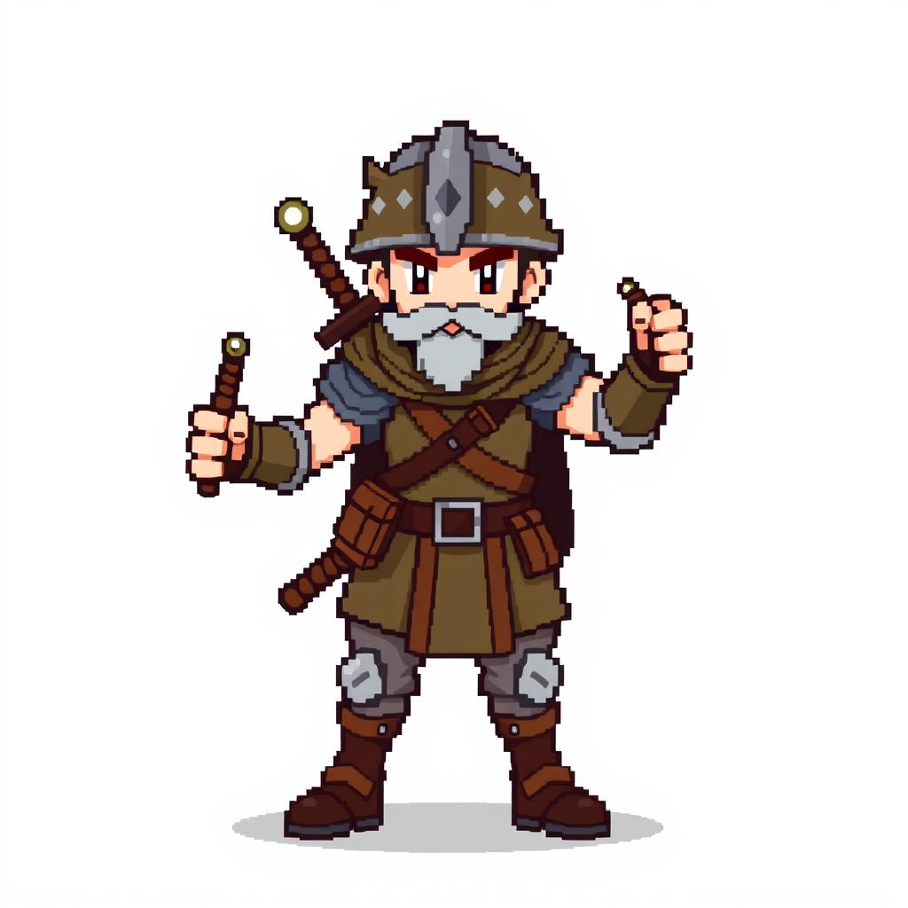 Creative Pokémon Trainer Sprite Inspired by Geralt | Pokémon Essentials