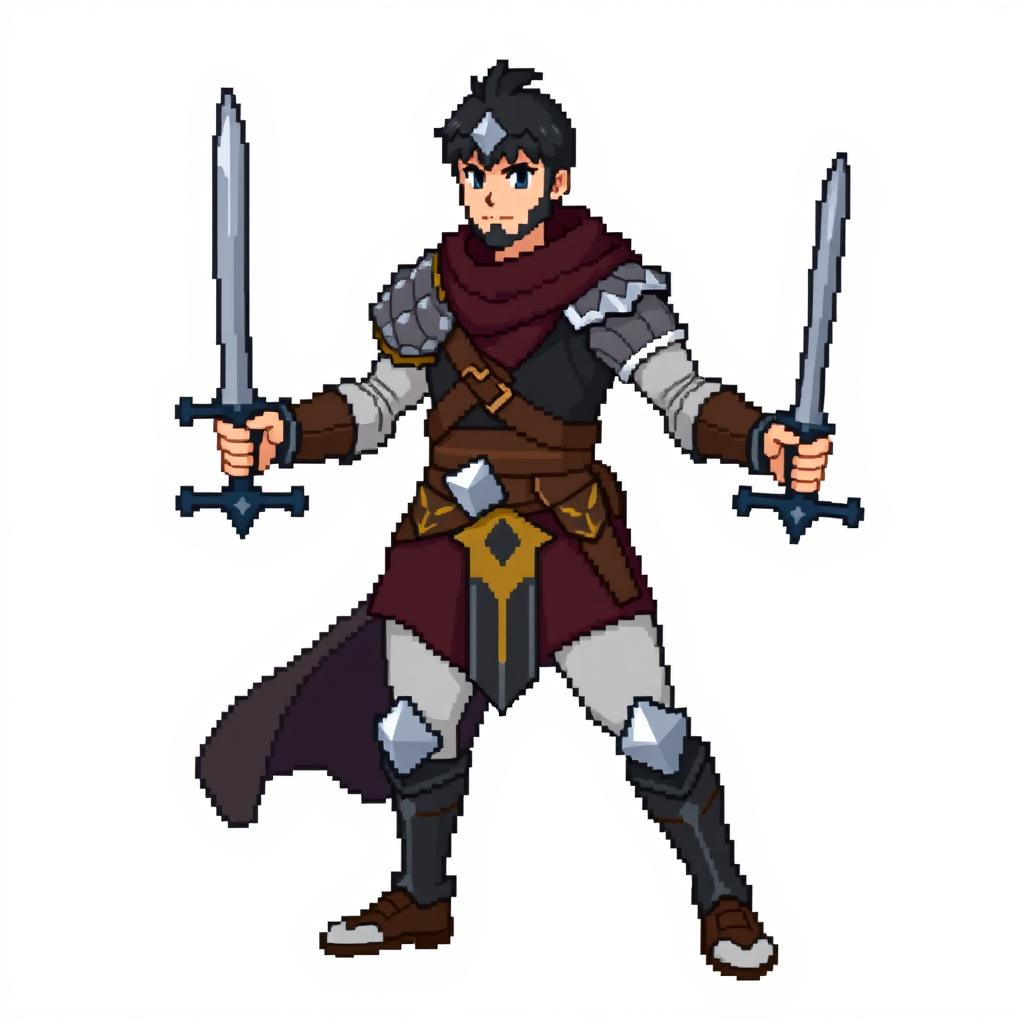 Epic Pokémon Trainer Sprite: Gerald Inspired D&D Paladin