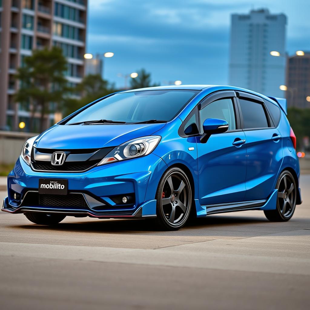 Sleek Honda Mobilio with LBWK Bodykit: A Dusk Urban Showcase