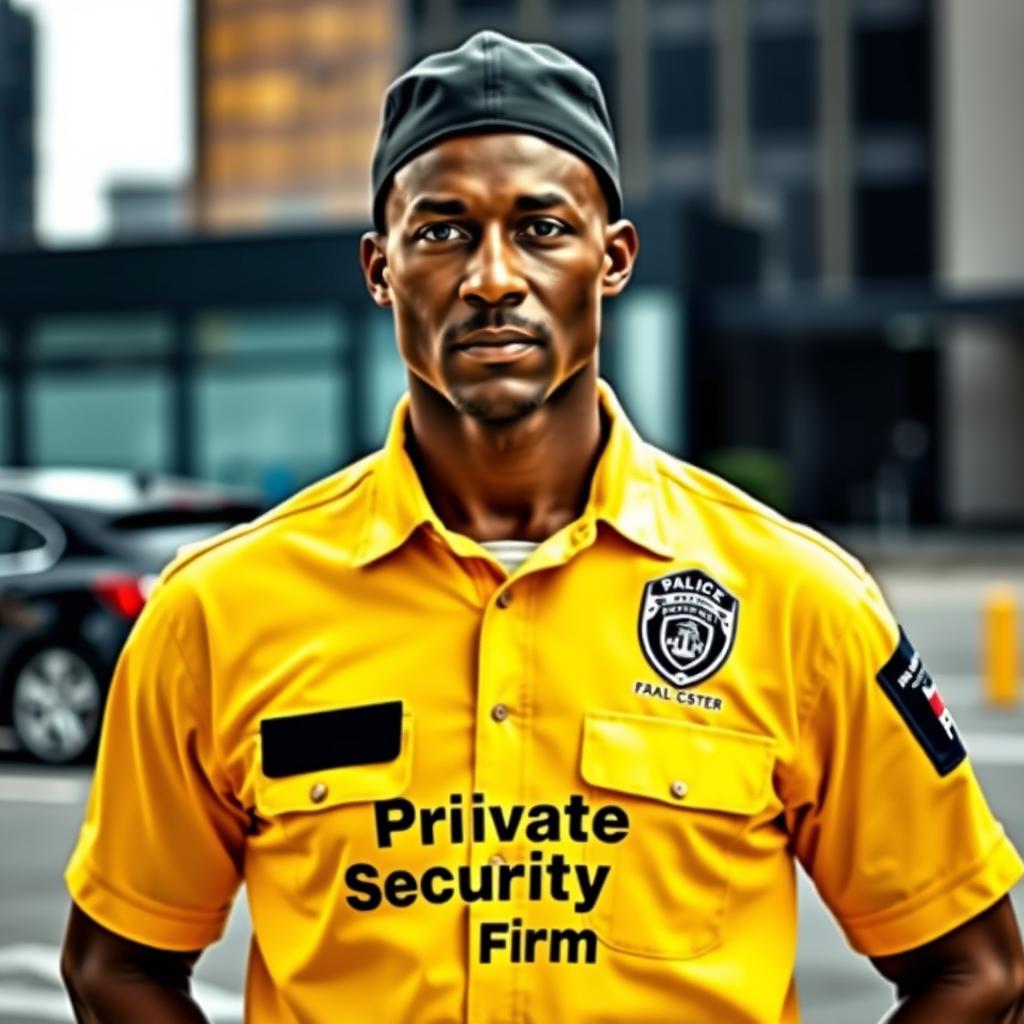 Confident Security Guard Image - Professional and Vigilant