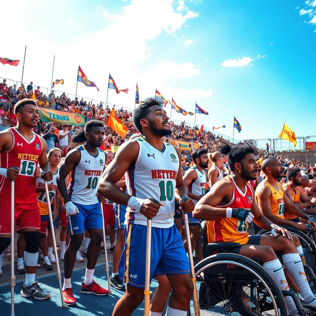 Empowering Sports: A Dynamic Display of Inclusivity and Team Spirit