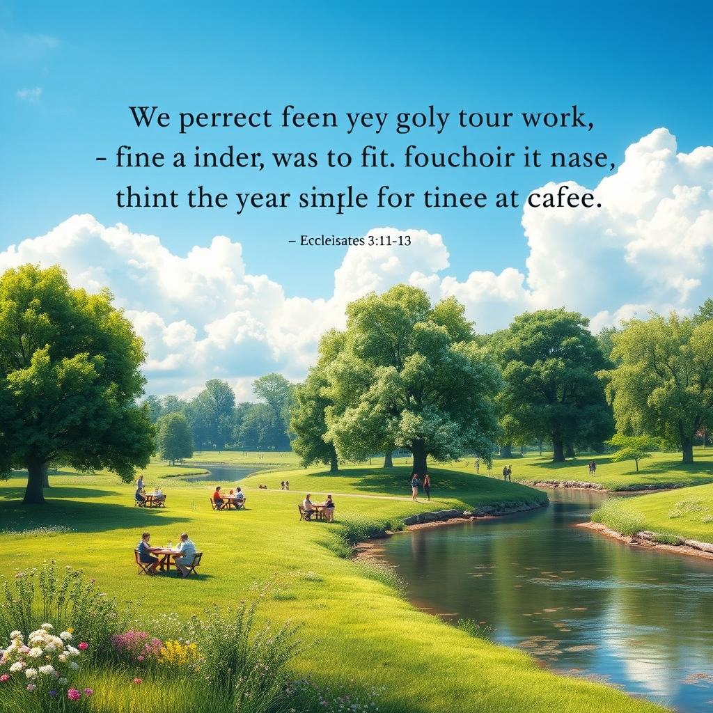 Embrace Joy in Everyday Life | Serene Landscape Inspired by ...