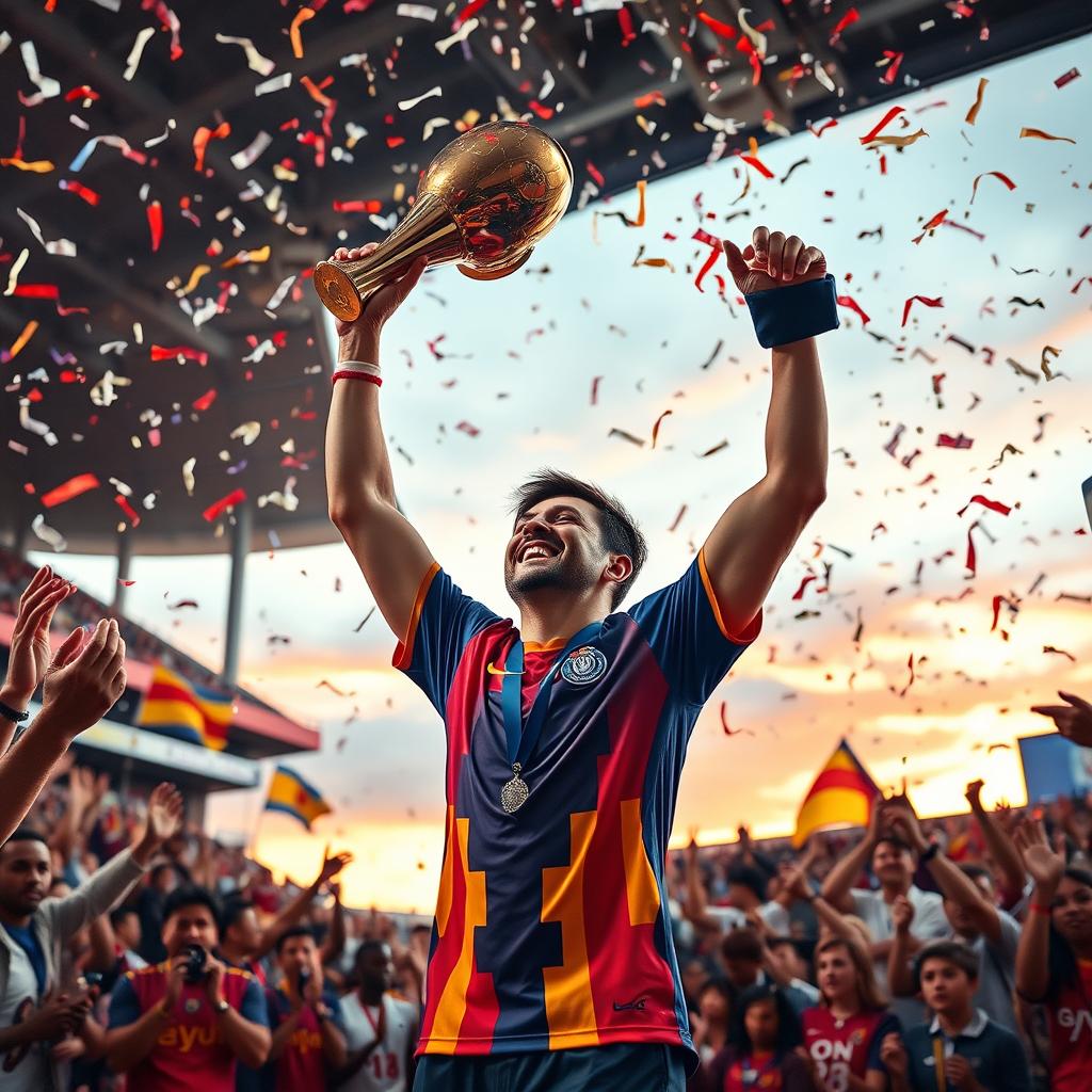 Celebrate Victory: A Stunning AI-Generated Image of Triumph in a ...