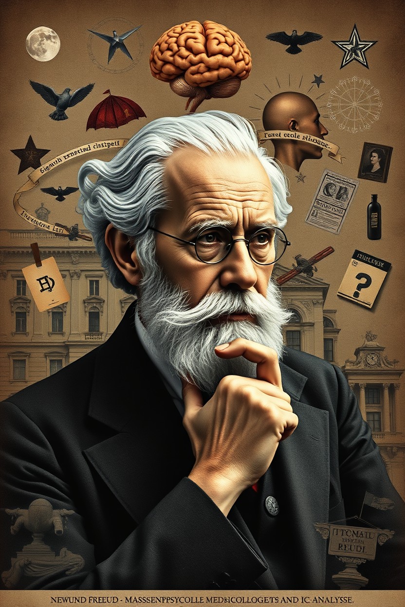 Exploring Freud's Psychological Legacy: A Visual Journey