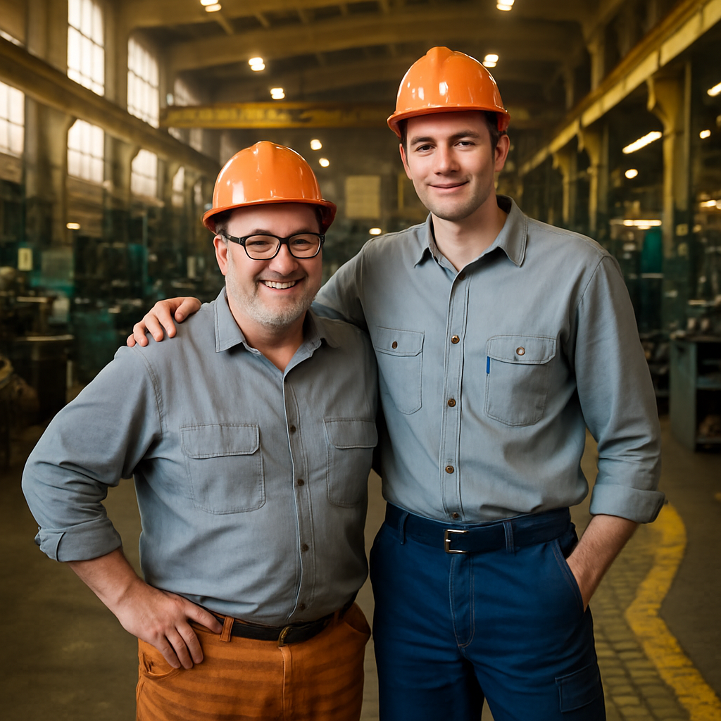 Warm and Friendly Workplace: Teamwork in Action