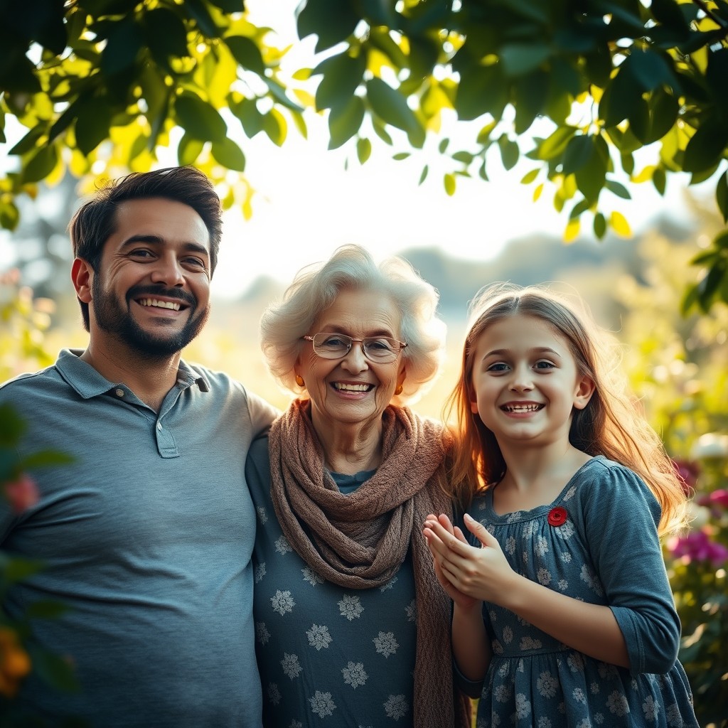 Heartwarming Family Gathering in Nature - Capture Precious Moments