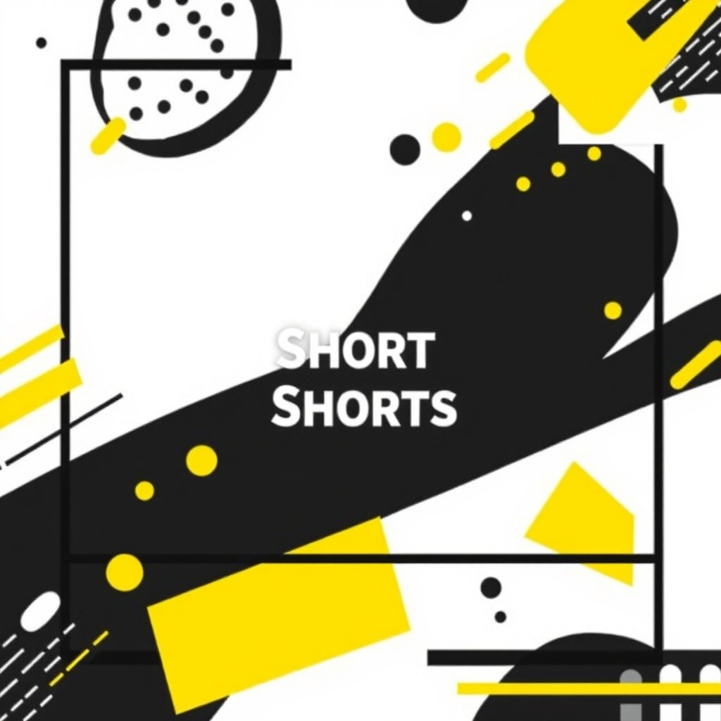 Dynamic YouTube Shorts Background Design for 'Short Shock'
