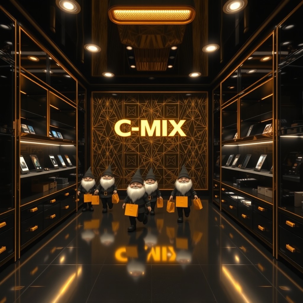 Elegant Luxury: Inside the C-MIX Small Shop Interior