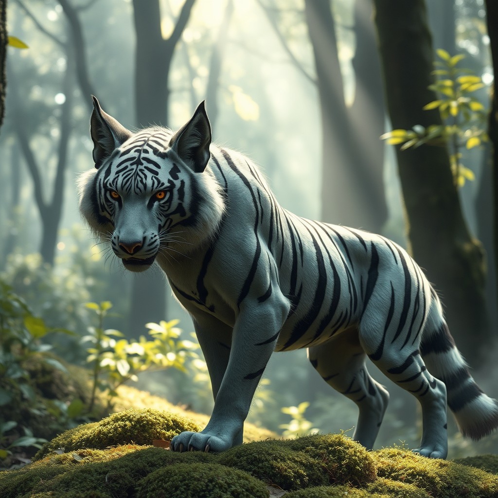 Discover the Mystical Tigerwolf: A Unique Fusion of Tiger and Wolf