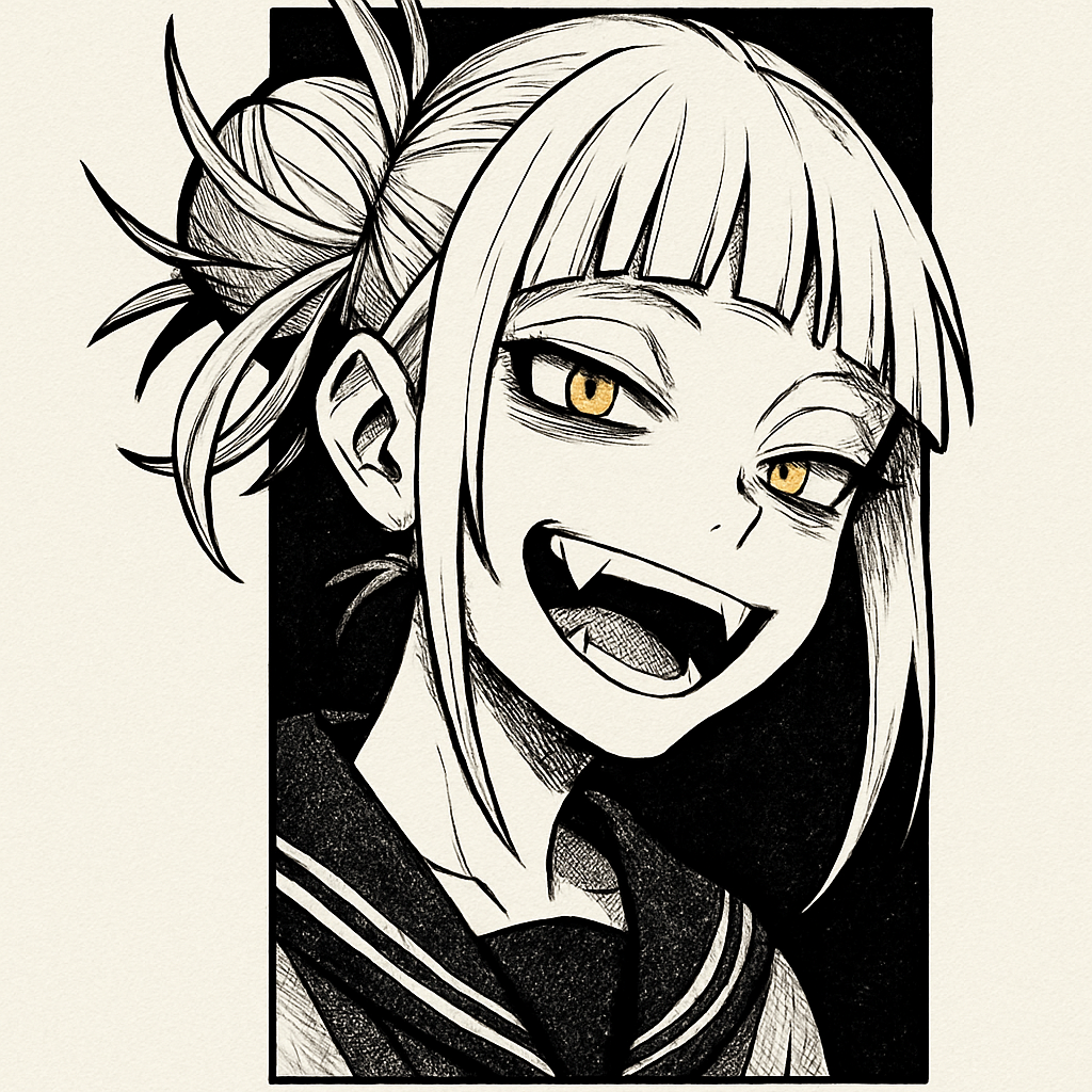 Bold & Playful Tattoo Design - Mischievous Character Art