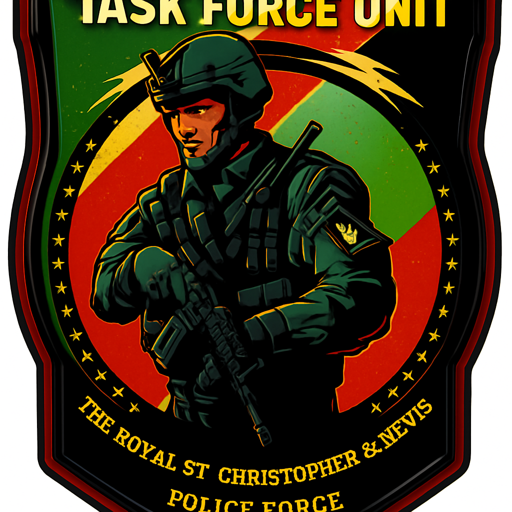 Dynamic Soldier Emblem Design | Tactical Art in Bold Colors