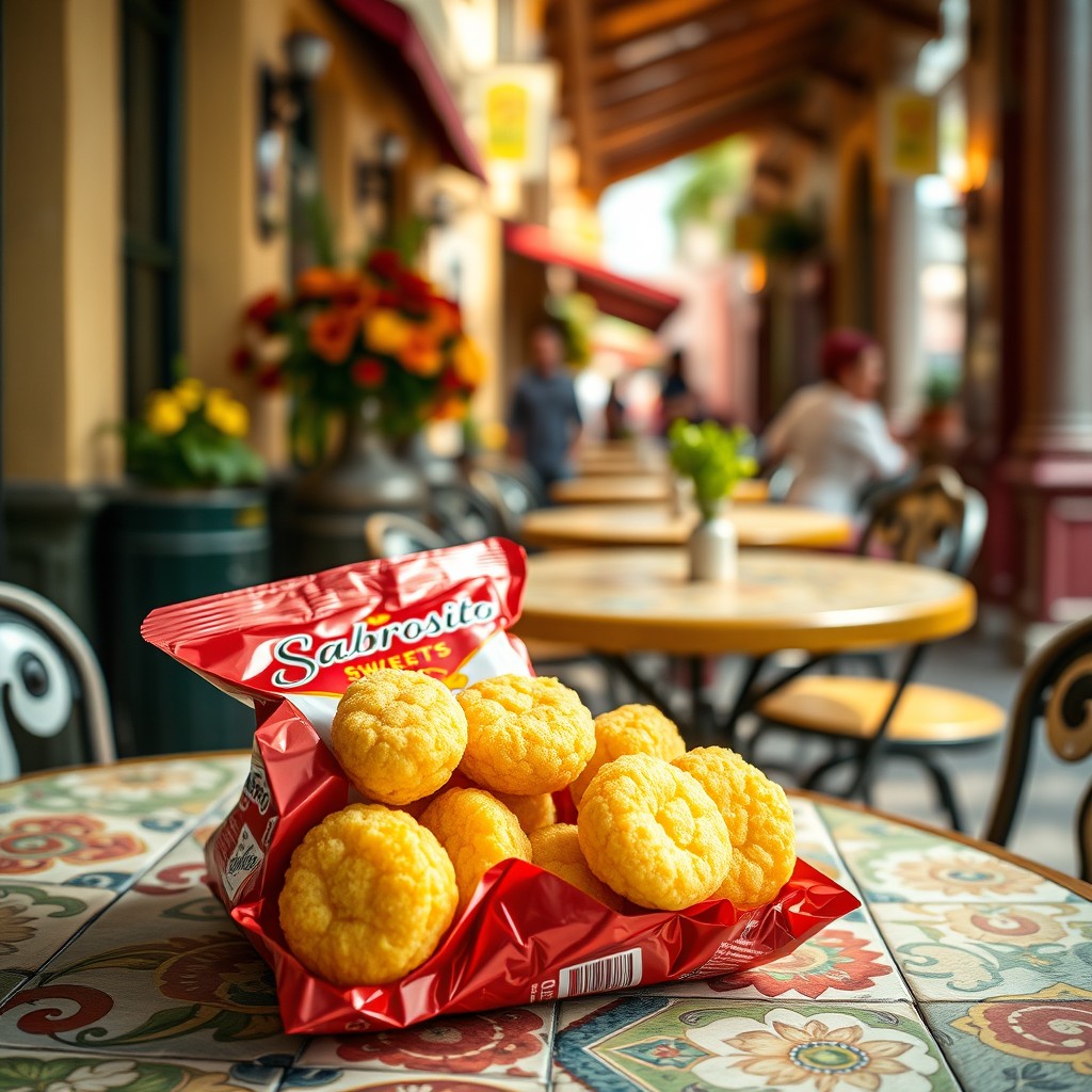 Experience the Flavorful Charm of Sabrosito: Spanish-Style Sweet Corn Puffs