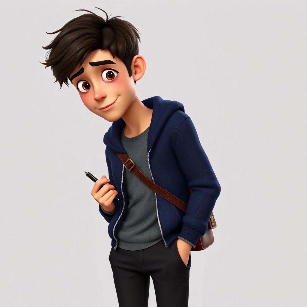 Meet Elliot: Your New Relatable 3D Character in Pixar Style