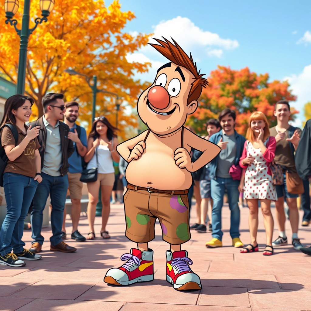 Hilarious Cartoon Gaffe: Character's Fly Left Open!