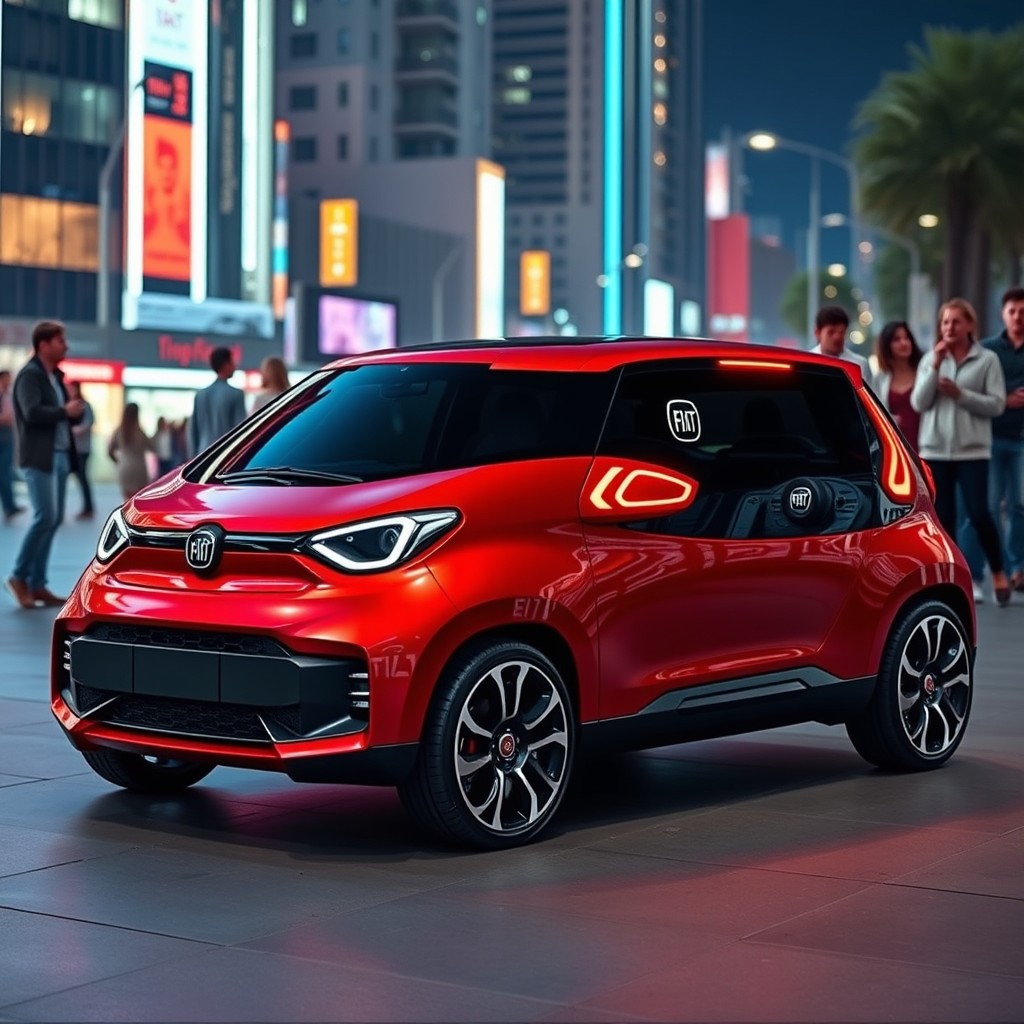 Explore the Futuristic 2025 Fiat Uno - A Redefinition of Compact Cars