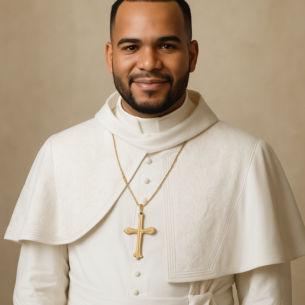 Stylish Pope-Inspired Outfit - Modern Elegance Meets Tradition