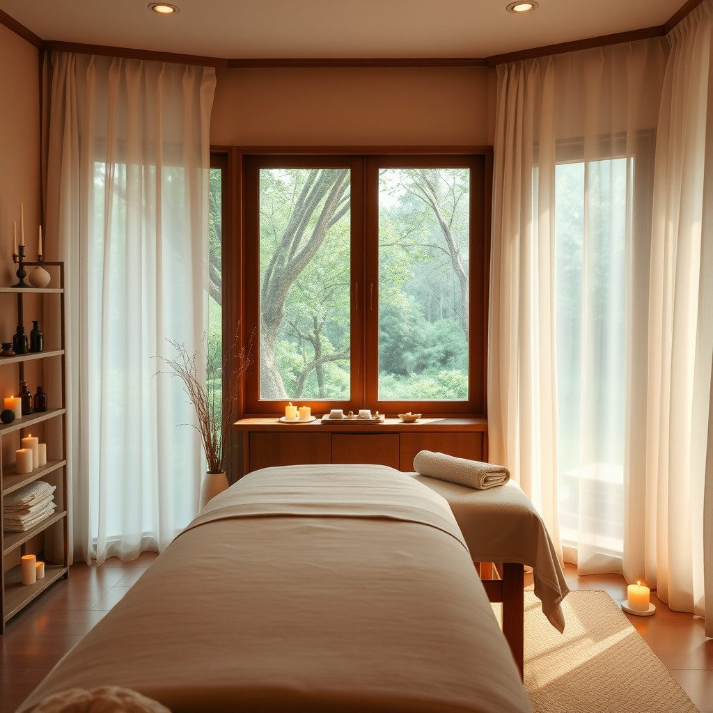 Tranquil Massage Therapy Room: A Serene Escape