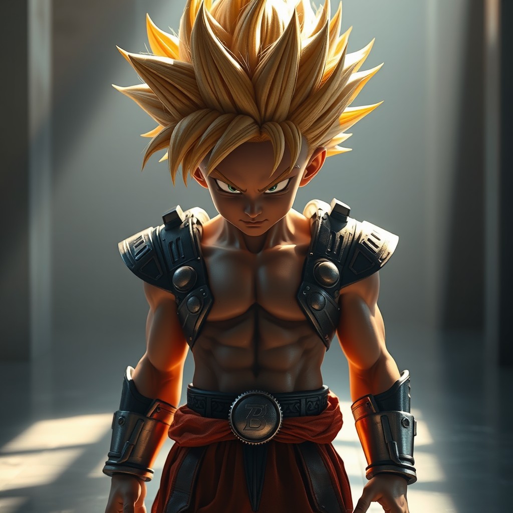 Hyper-Realistic Trunks from Dragon Ball Z - Super Saiyan Art
