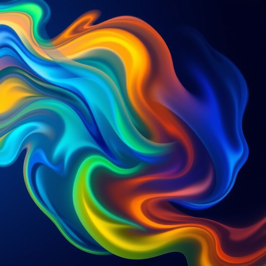 Dynamic Abstract Art: Embrace the Movement of Flux