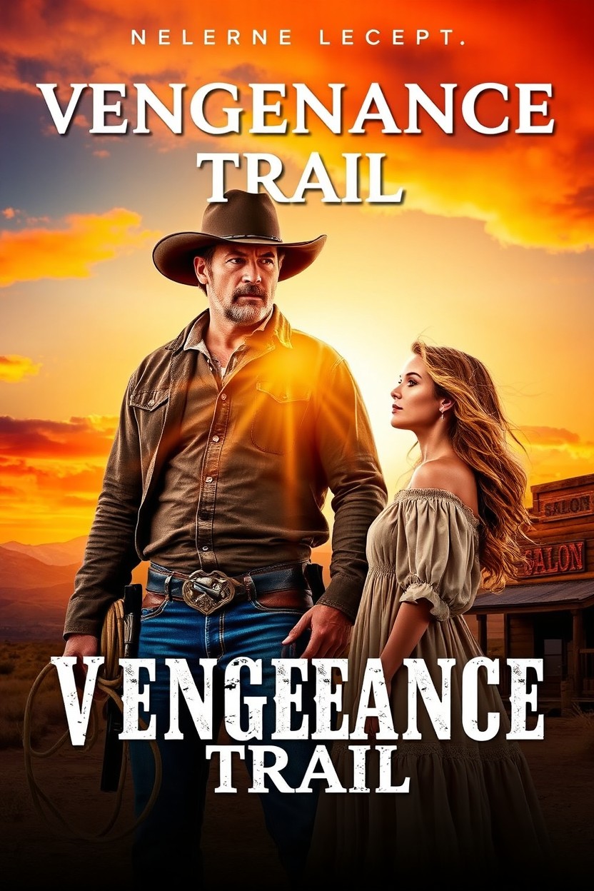 Vengeance Trail: A Dramatic Western Romance Scene