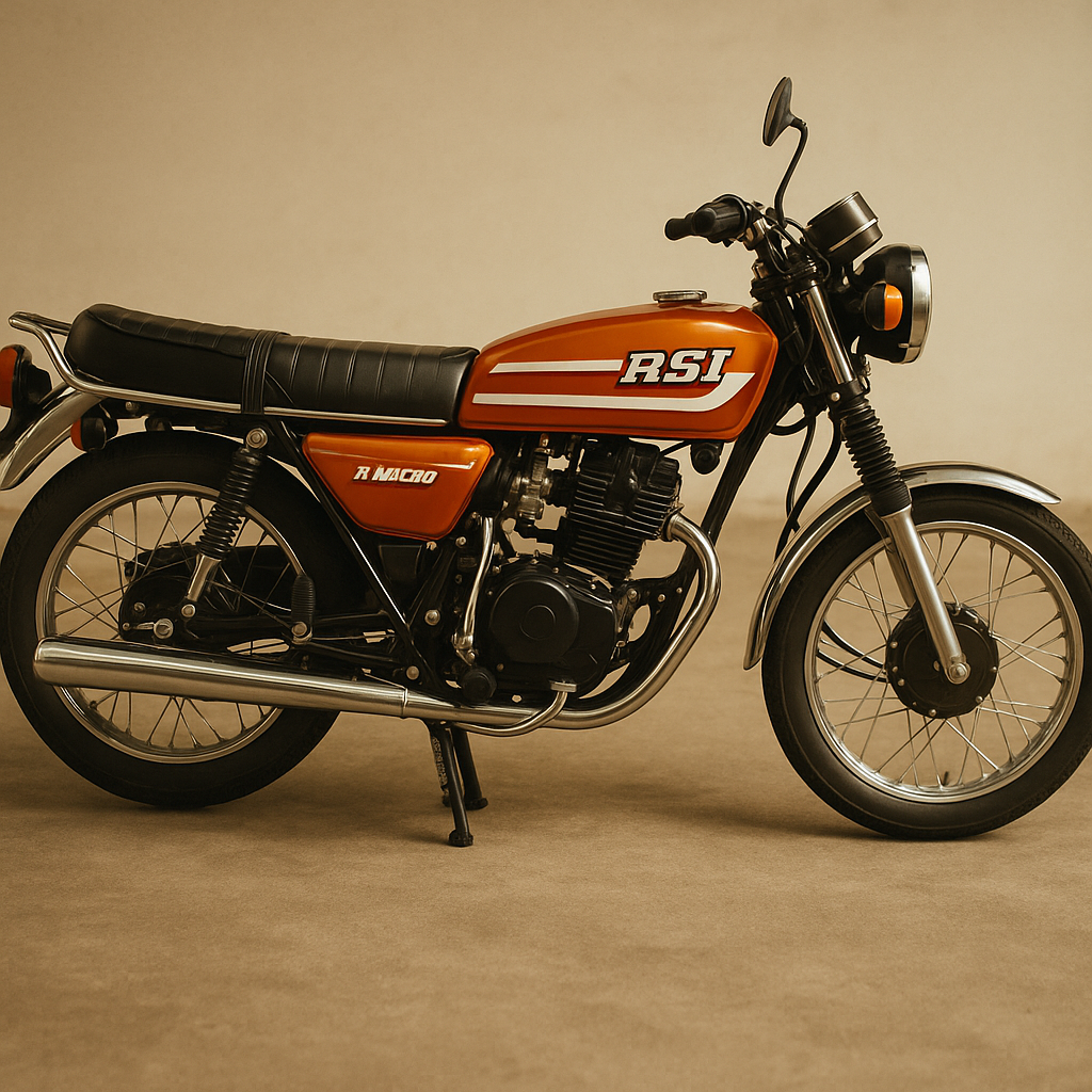 Classic 1970s Vintage Motorcycle: A Nostalgic Journey