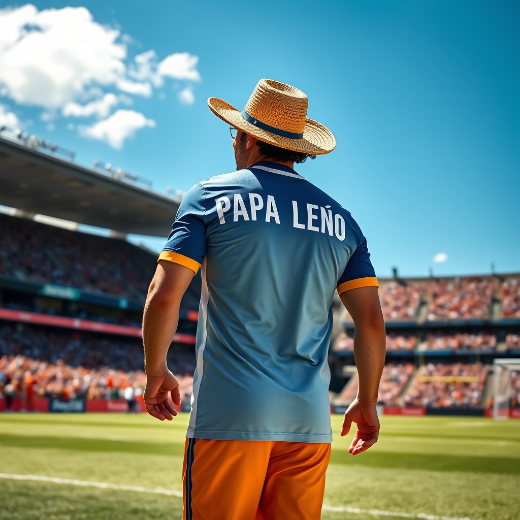 Dynamic Soccer Moments: Papa Leão in Action