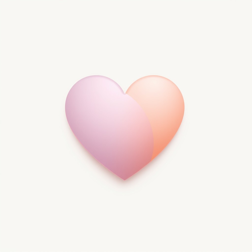 Elegant Heart Shape Design in Pastel Tones | Idyllic Ideas