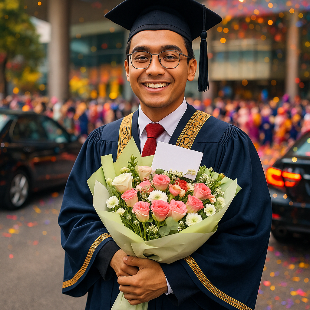 Celebrate Your Graduation: Joyful Moments Captured in AI