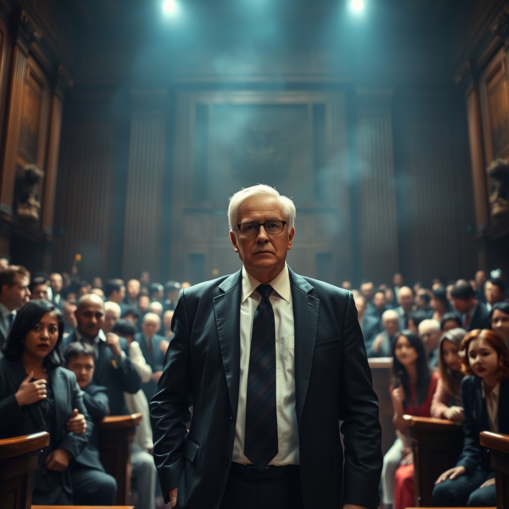 Dramatic Courtroom Justice: A Politician's Showdown