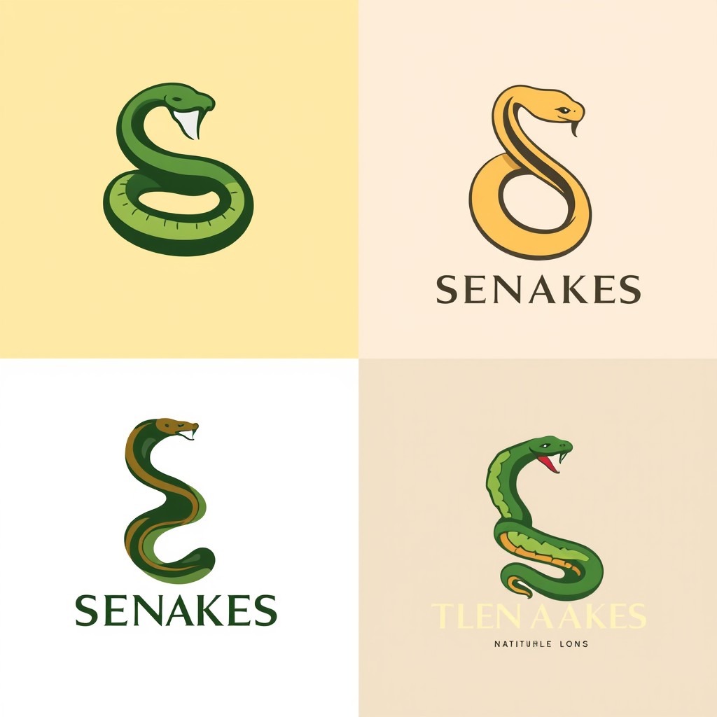 Creative Snake Logos: Unique Designs for Branding