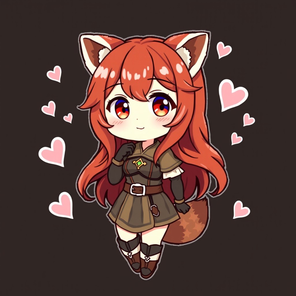 Chibi Raphtalia from The Rising of the Shield Hero - Adorable Anime Art